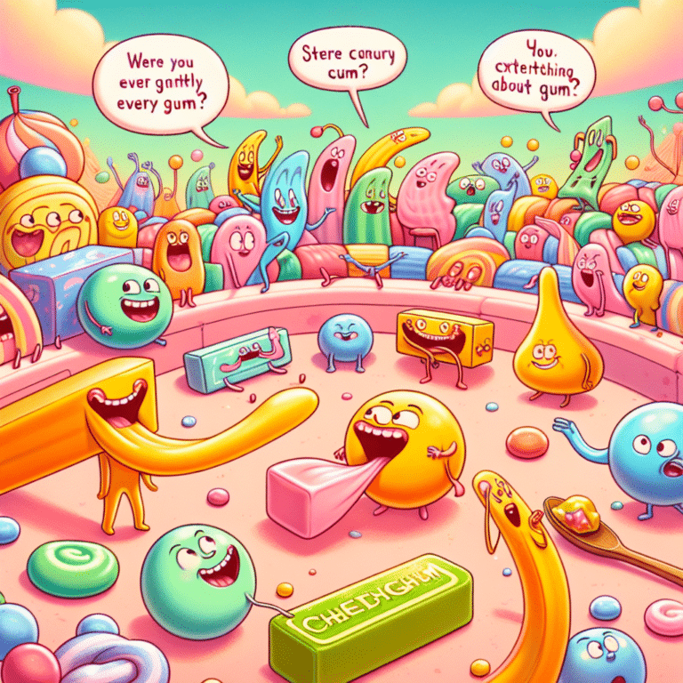 Chew on This: Over 200 Gum Puns to Make You Smile! – Punspedia