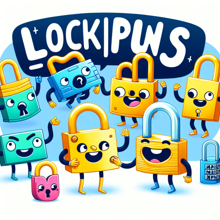 Unlock 200+ Hilarious Lock Puns That Will Open Your Sense of Humor ...