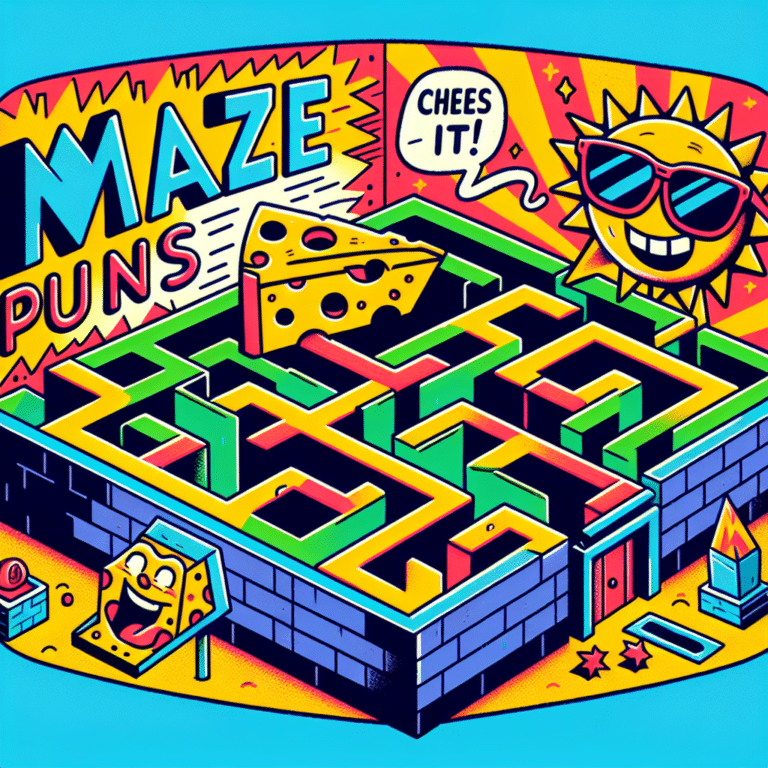 Get Lost in Laughter with Over 200 Hilarious Maze Puns! – Punspedia