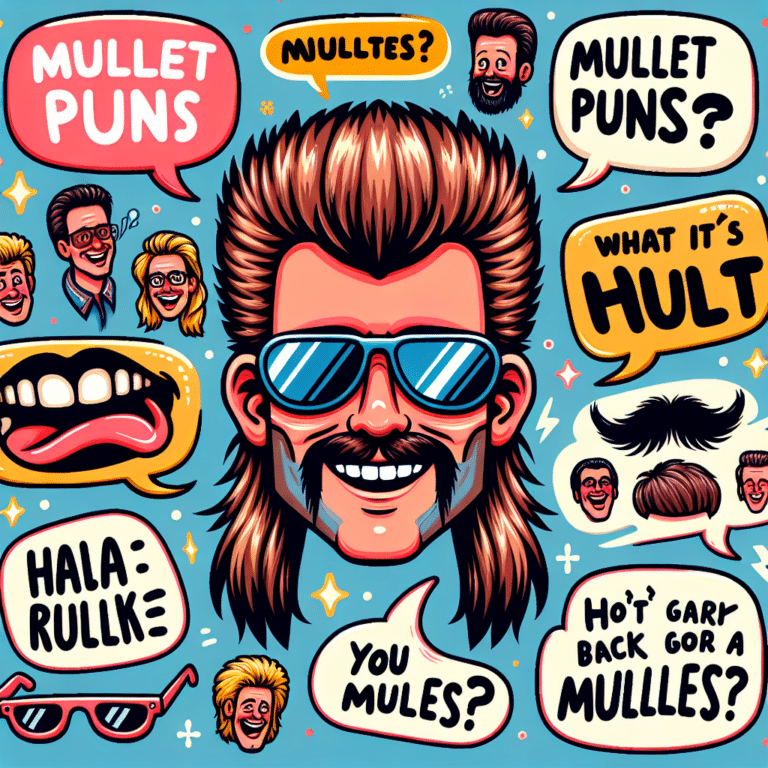 200+ Fin-tastic Mullet Puns to Hook Your Funny Bone! – Punspedia