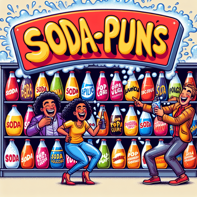 200+ Refreshing Soda Puns to Tickle Your Funny Bone – Get Fizzy with ...