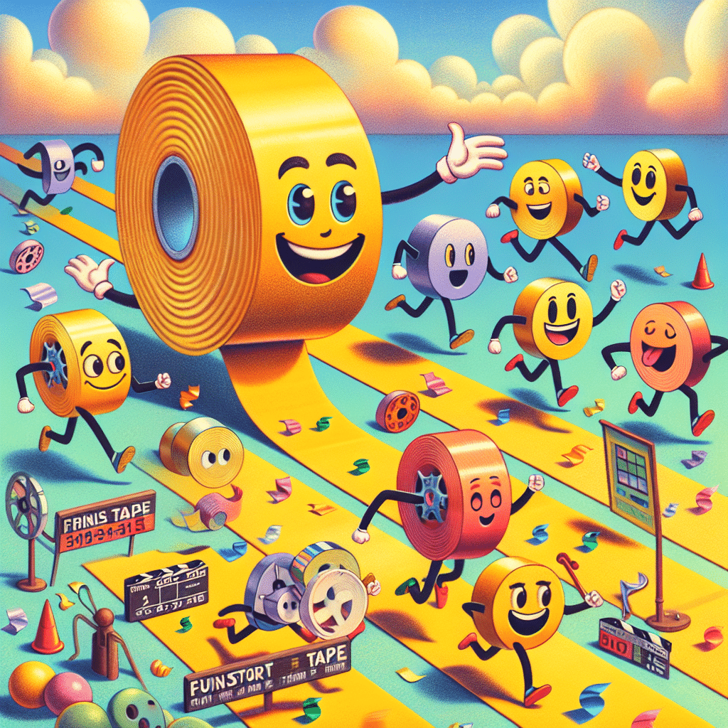 Unwind with over 200 Tape Puns: Stick Around for the Fun! – Punspedia