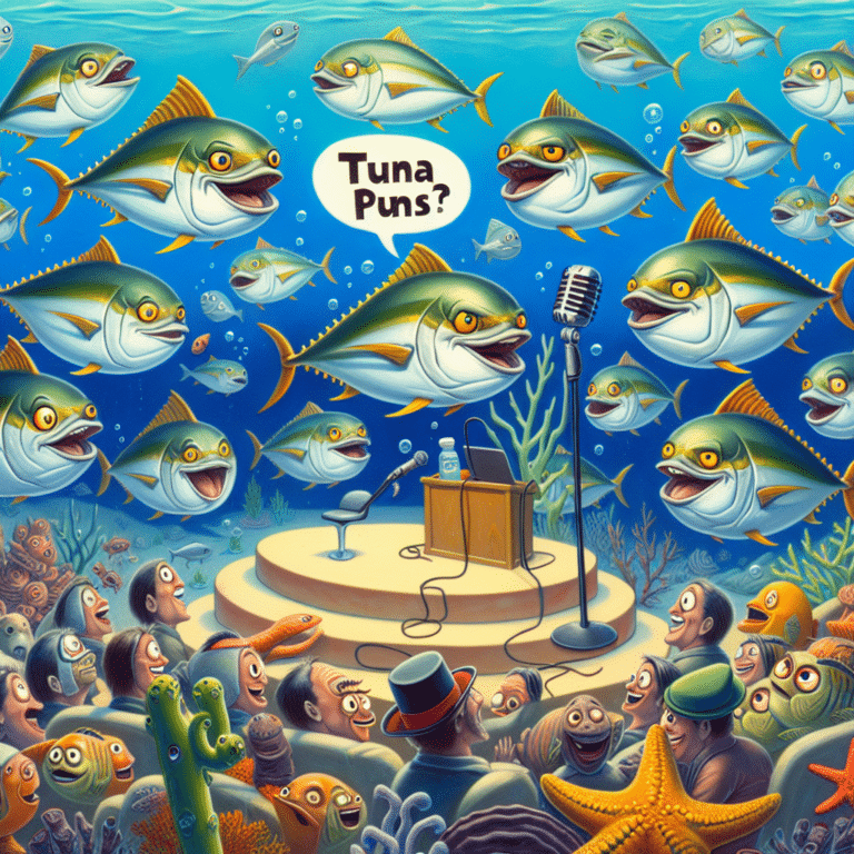 Reel Them In: Over 200 Fin-tastic Tuna Puns to Tickle Your Funny Bone! – Punspedia