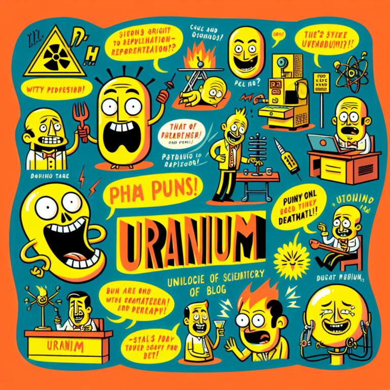 200+ Radiantly Hilarious Uranium Puns for an Atomic Laugh! – Punspedia